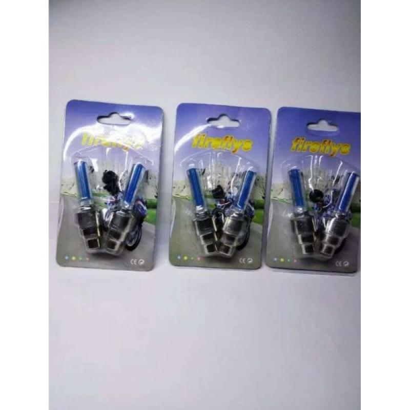 Jual Fireflys 2 Buah Lampu Ban Tutup Pentil LED - Biru - Nyala Biru ...
