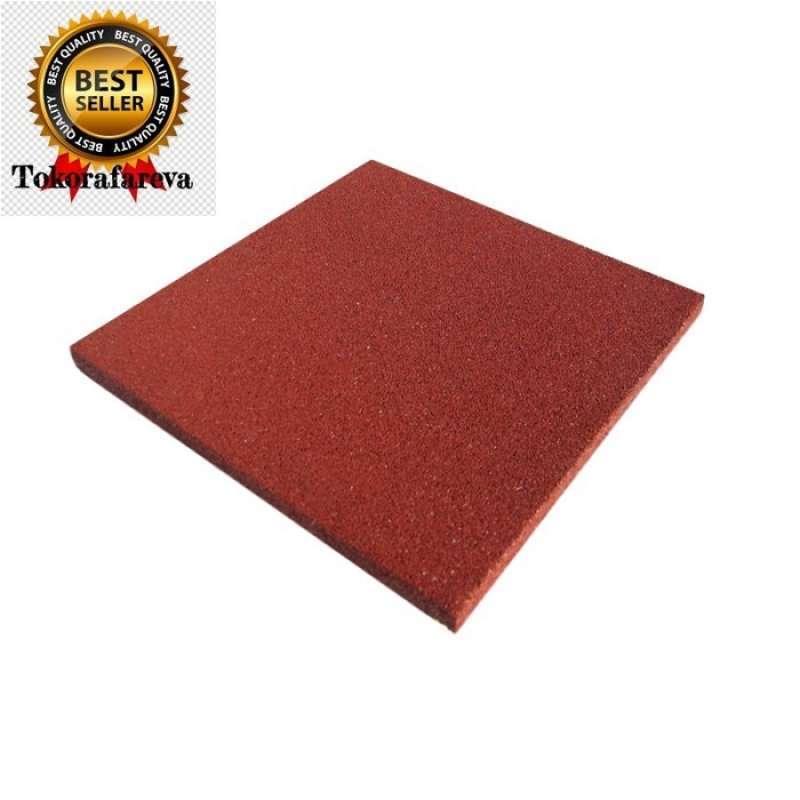 Promo Zehn Lantai Karet Merah / Rubber Tile Red Hs-Rf0125-R Diskon 23% ...