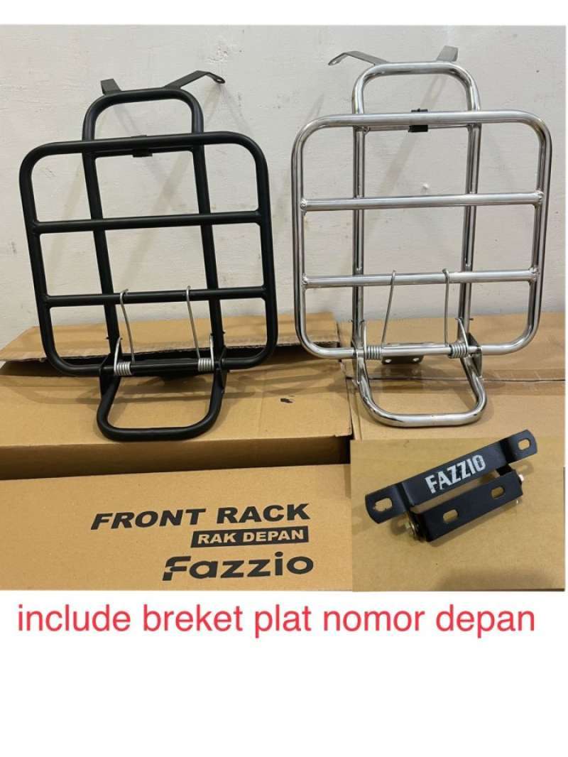 Jual Yamaha Fazzio Hybrid Connected front rack fazzio rak depan fazzio ...