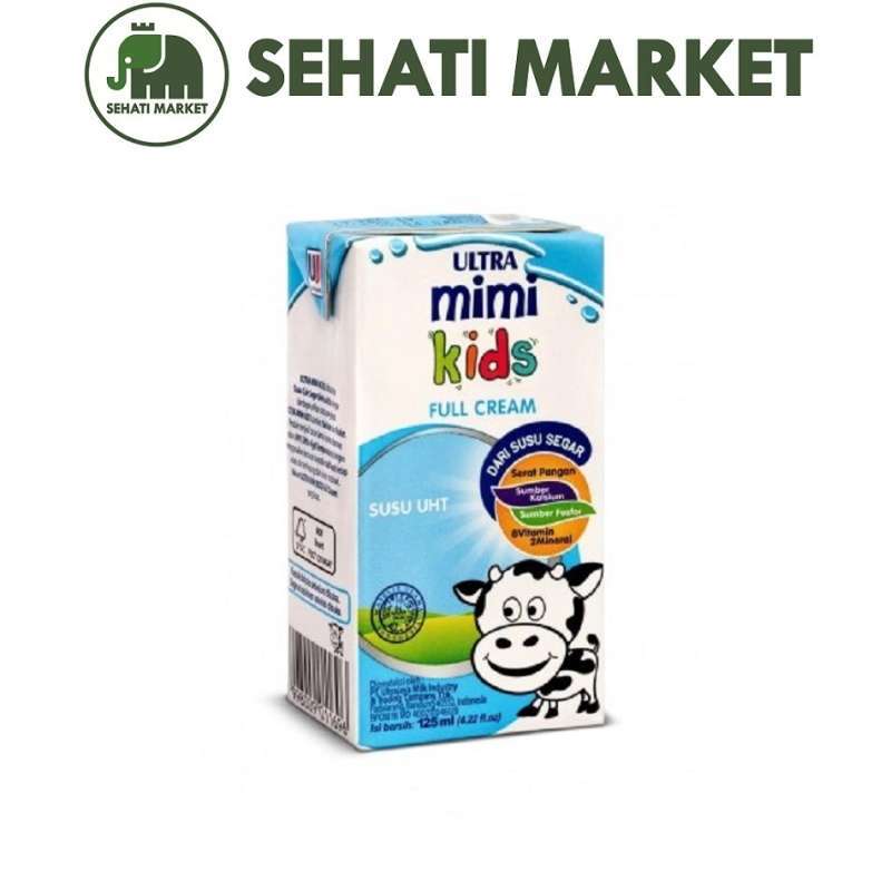 Jual ULTRA MIMI KIDS SUSU UHT FULL CREAM 125ml di Seller Sehati Market ...