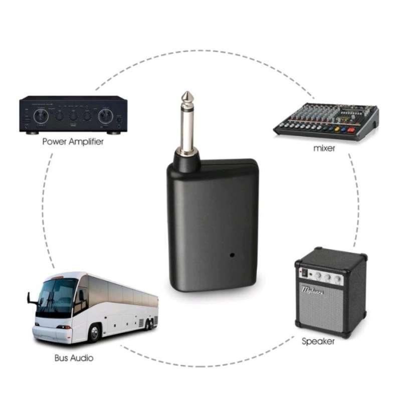Promo Wireless Microphone Fleco M-13 Double Mic / Fleco F-m02 Single ...