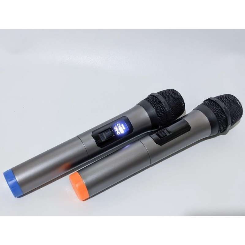 Promo Wireless Microphone Fleco M-13 Double Mic / Fleco F-m02 Single ...