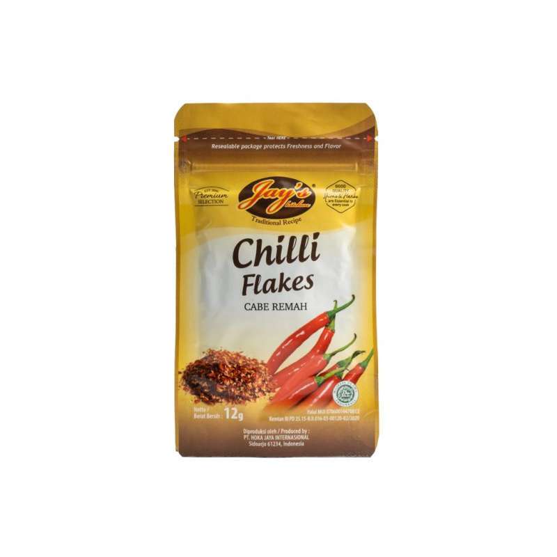 Promo Jay's Kitchen Chilli Flakes [12 G] Diskon 25% di Seller Jay's ...
