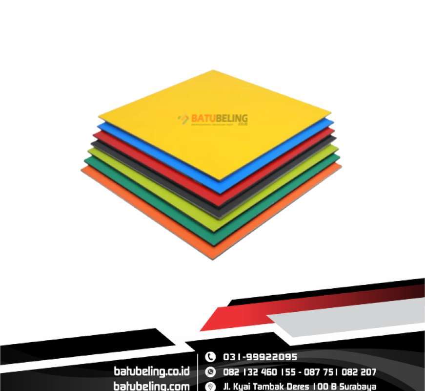 Jual Aluminium Composite Panel Acp Marks Pe 0.21 2 Side Tebal 4 Mm ...