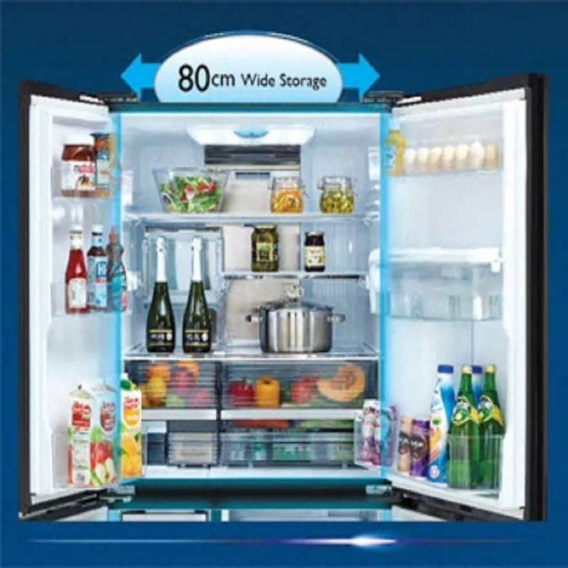 Jual KULKAS 5PINTU SIDE BY SIDE 758L SHARP SJIFX95PDGBK (PALEMBANG) di ...