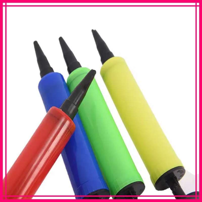 Promo Pompa Balon Tangan Mini Manual / Alat Pompa Tiup Angin Balloon ...