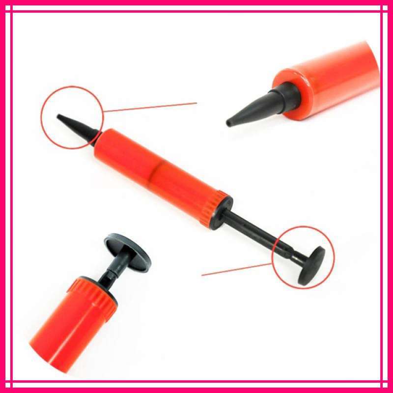 Promo Pompa Balon Tangan Mini Manual / Alat Pompa Tiup Angin Balloon ...