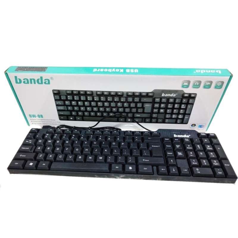 Promo Banda BW-08 USB Keyboard - Keyboard Usb Diskon 33% di Seller ...