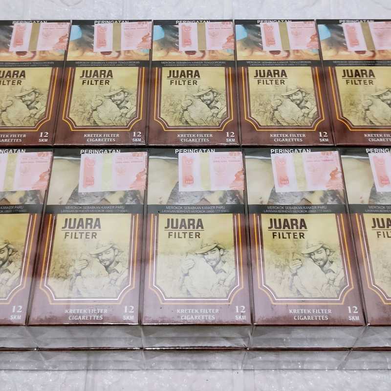 Jual Rokok Juara Filter Teh Manis 12 Batang Di Seller Buhanstore2 ...