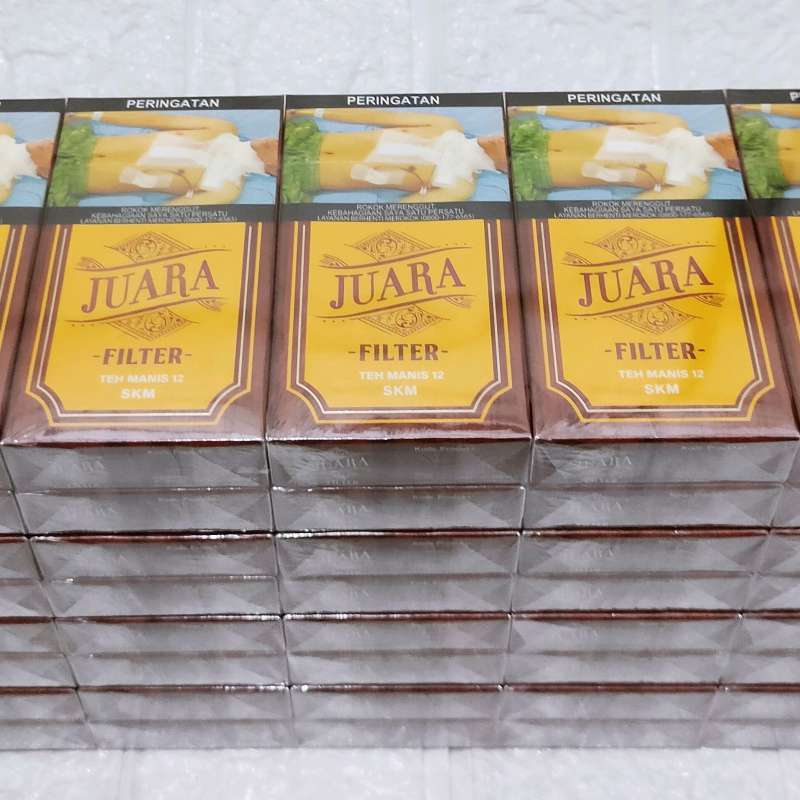 Jual Rokok Juara Filter Teh Manis 12 Batang Di Seller Buhanstore2 ...