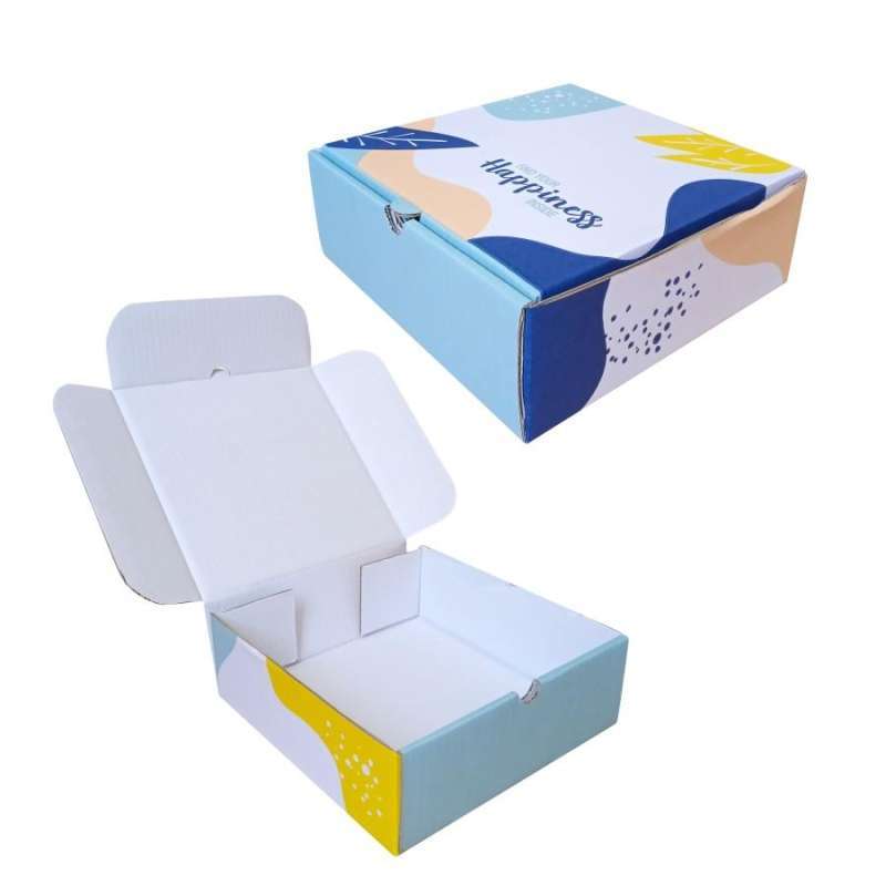 Jual Box 20x20x7 cm Kardus/Karton/Polos/Pizza/Nasi/hampers - Happiness ...