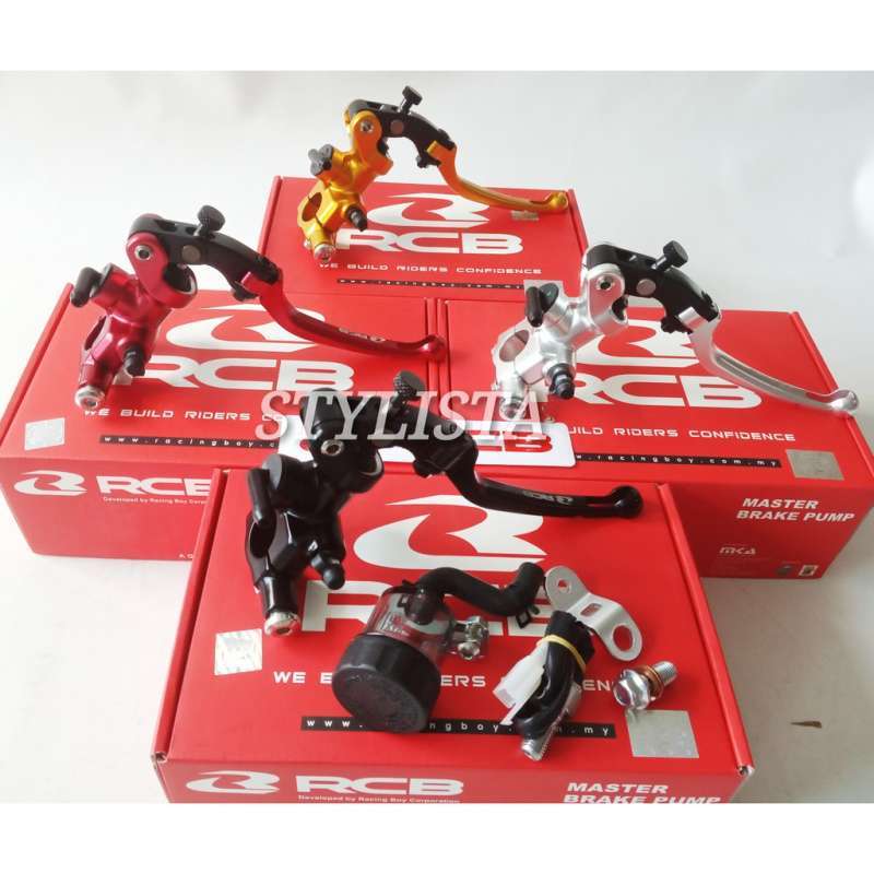 Jual MASTER REM RCB RADIAL S1 KANAN 14 MM PLUS SWITCH REM - Black di ...