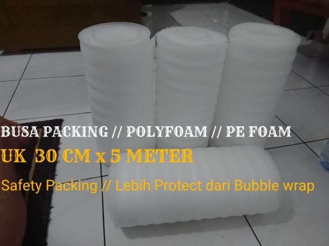 Jual Busa Packing 2mm Uk 30cm x 5 mtr [ safety packing dari Bubble Wrap ...