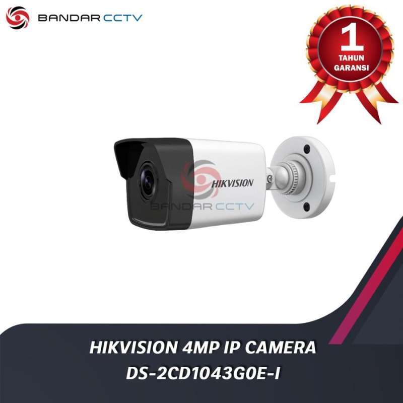 Jual Hikvision 4 Mp Fixed Bullet Network Camera Ds 2cd1043g0e I Di ...
