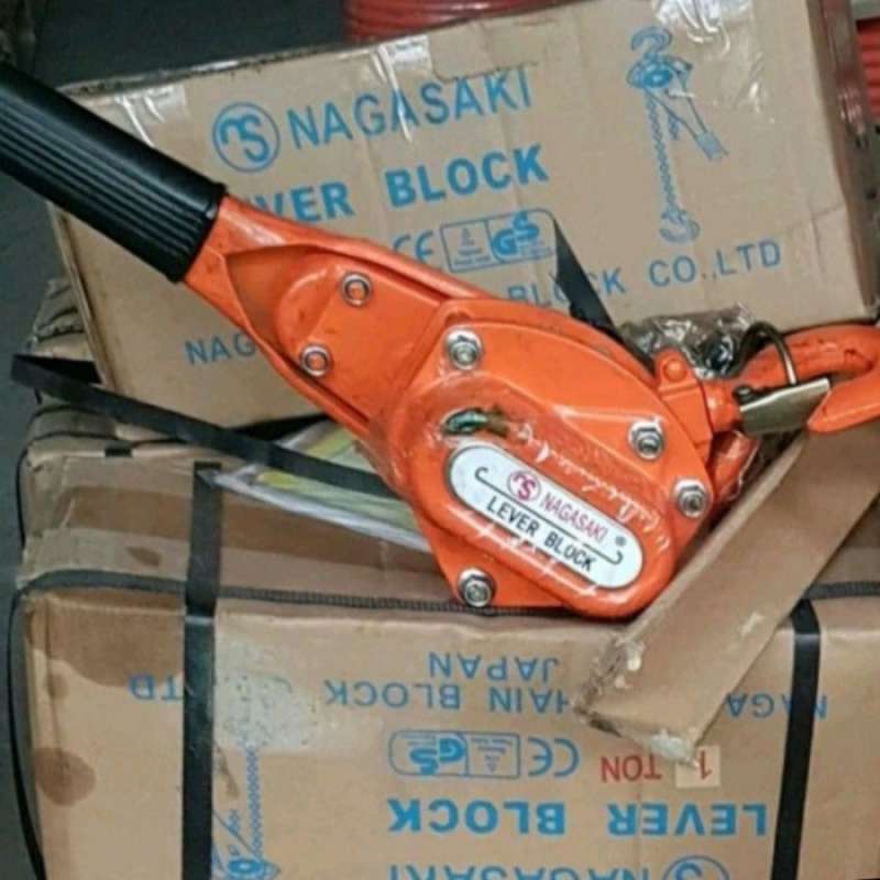 Jual Alat angkat barang manual 2 ton x 1.5 mtr lever block NAGASAKI di ...