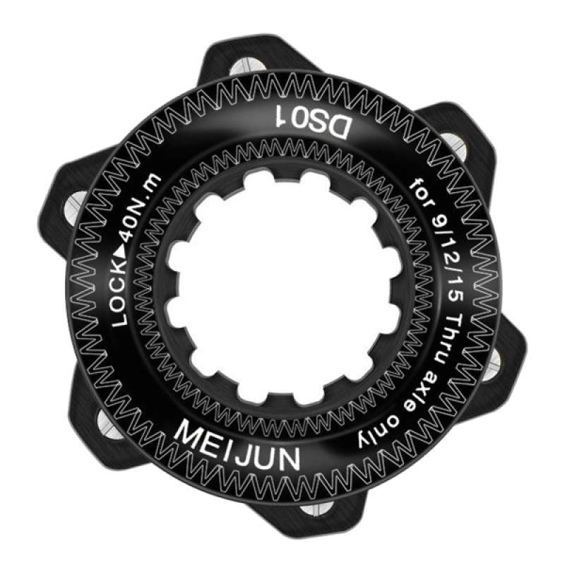 Jual Bicycle Center Lock Disc Brake Hubs Adapter For 6 Bolt Rotor ...