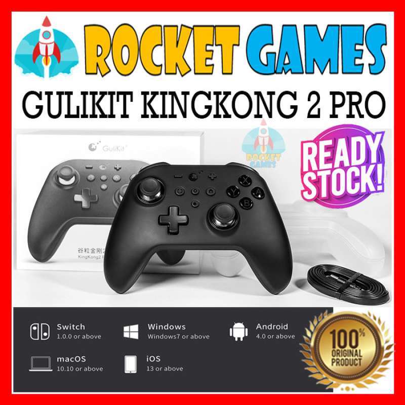 Jual Rocket Games - Nintendo Switch Gulikit KingKong Wireless PRO ...