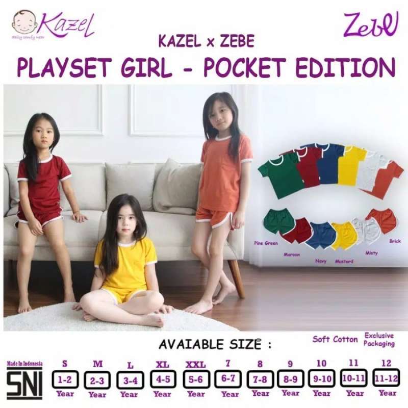 Promo Kazel X Zebe Playset Girl - Pocket Edition 7-12 Tahun Diskon 35% di Seller P500 - Serua ...
