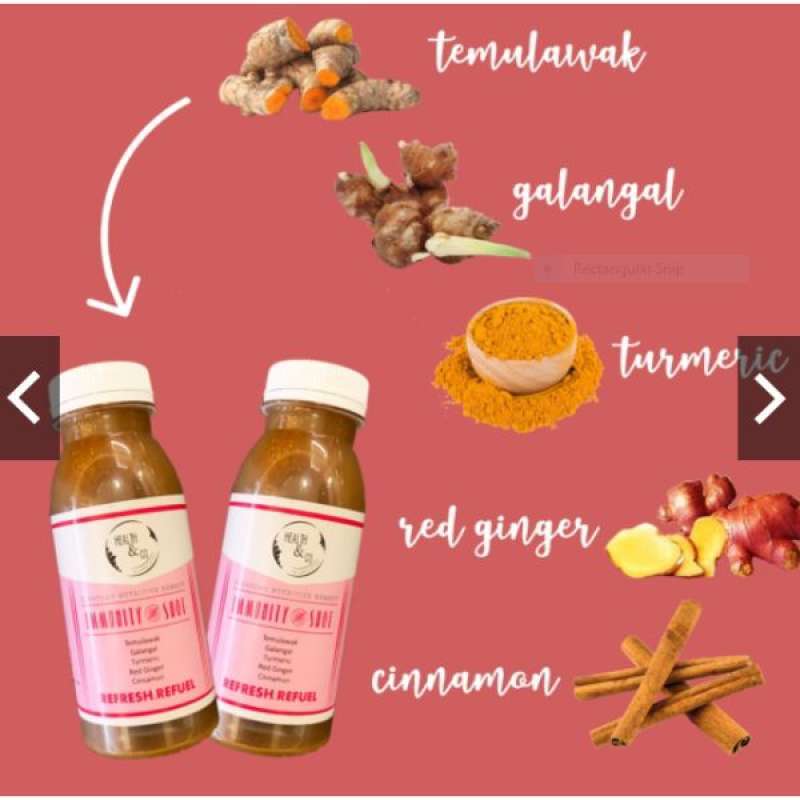 Jual HEALTH & CO Immunity Shot - Minuman Sehat-Jamu Sehat 100 Ml di ...
