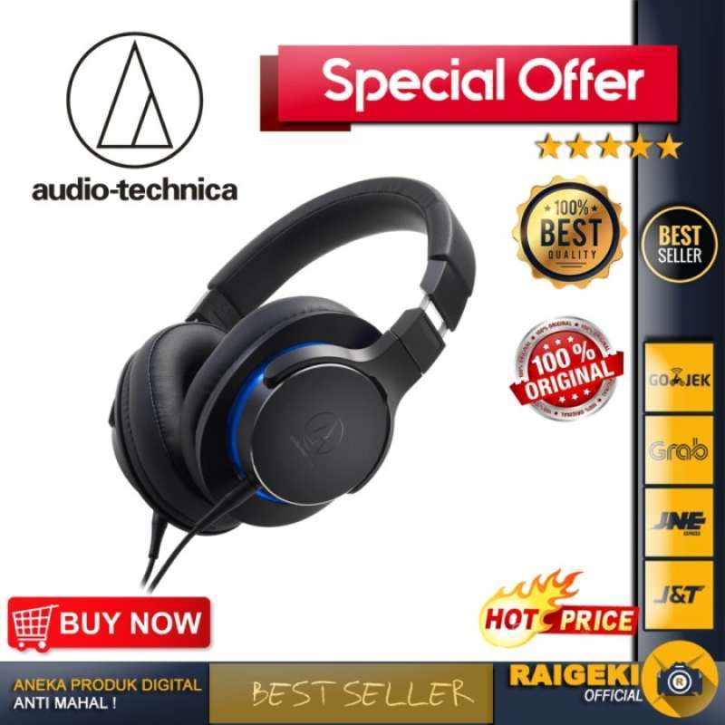 Jual Audio-technica Ath-msr7b Over-ear High-resolution Headphone Di ...
