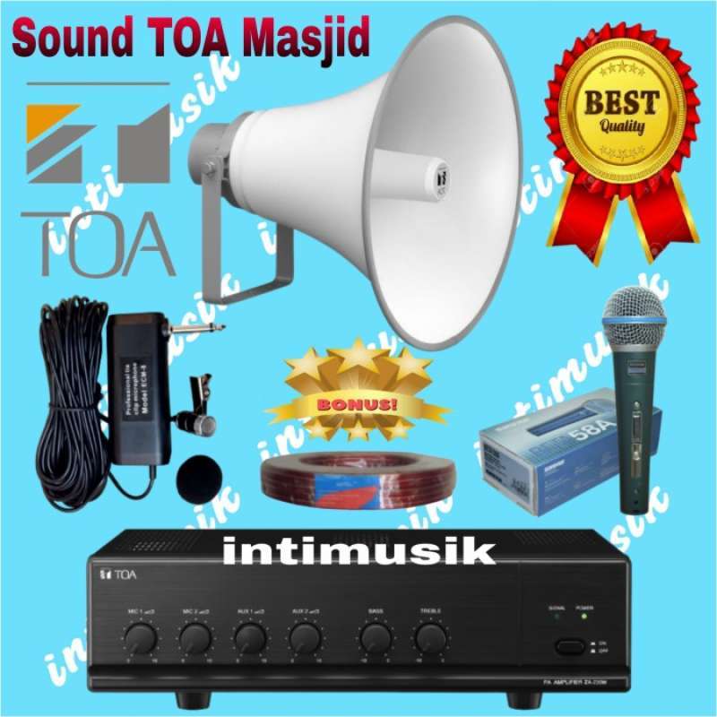Promo Paket Sound System Speaker TOA Masjid 11 Diskon 23% di Seller Gamma Store - Kalibata, Kota ...