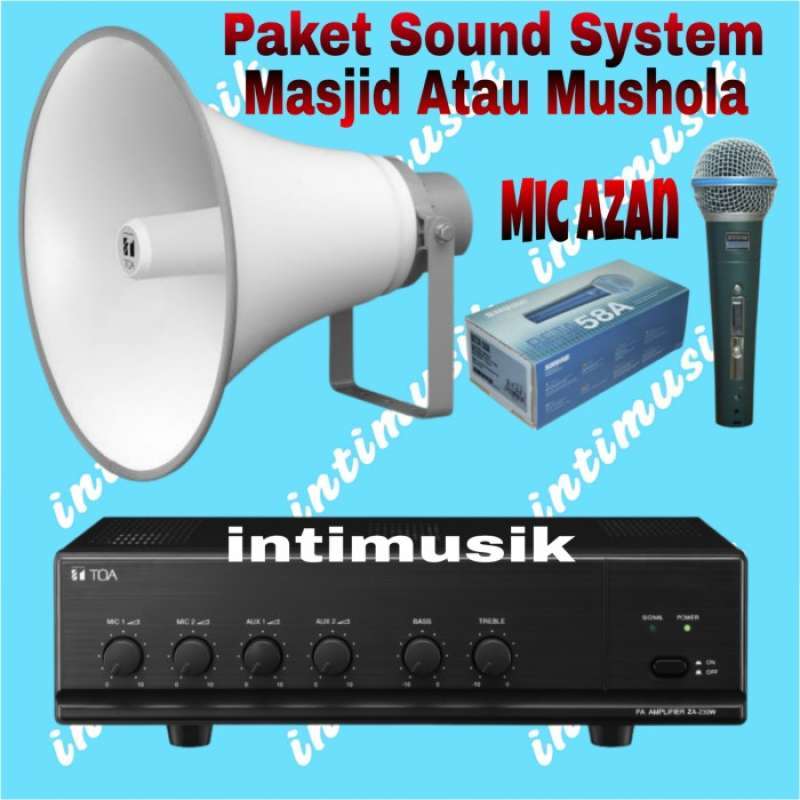 Promo Paket TOA Masjid atau Mushola Sound System ( Berkah I ) Diskon 23 ...