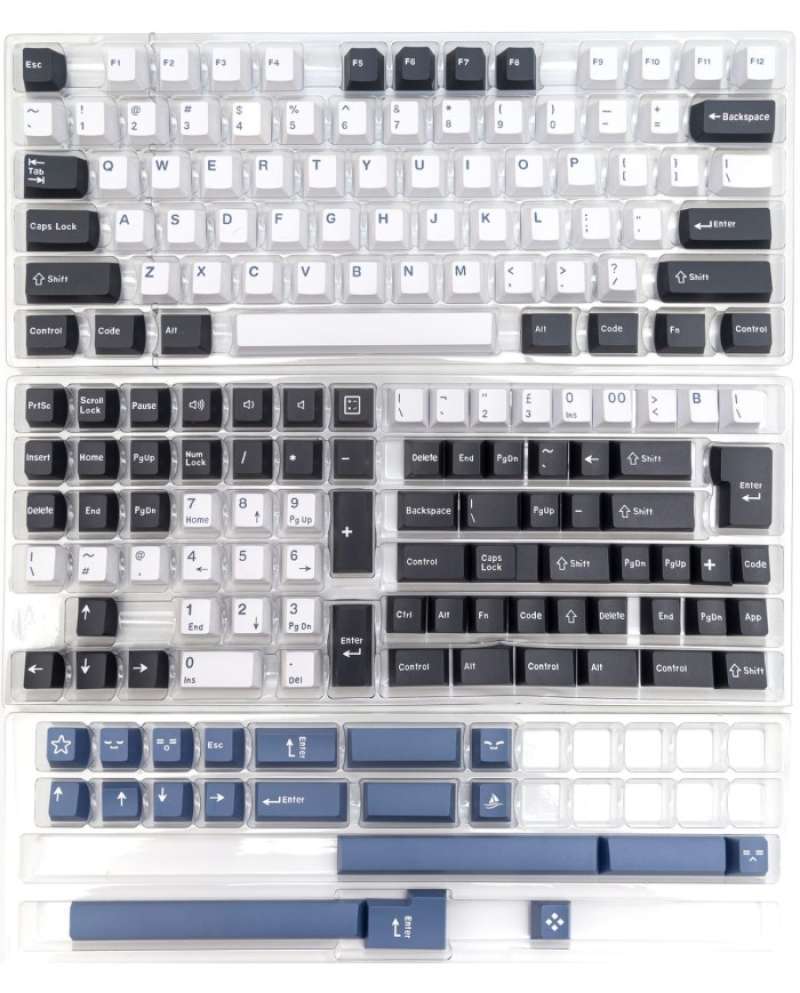 Promo KEYCAPS ARCTIC / ARTIC PBT DOUBLE SHOT PROFILE MECHANICAL ...