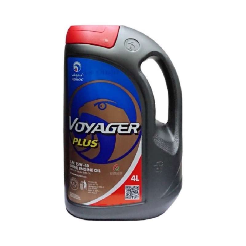Promo Adnoc Voyager Plus Diesel 15W-40 4 liter Diskon 23% di Seller ...