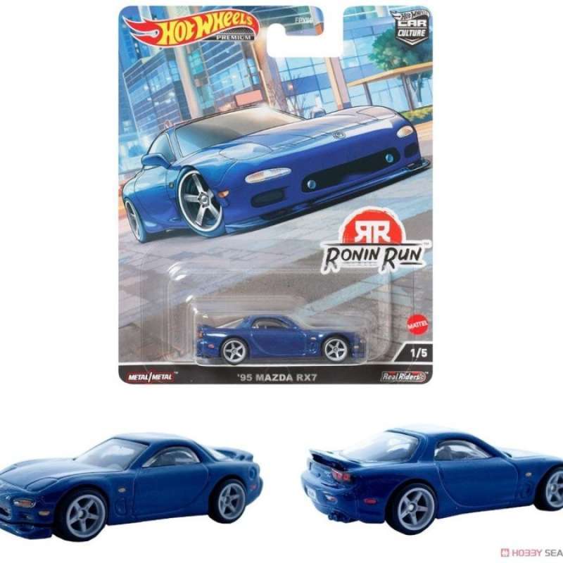 Promo Hot Wheels Premium Ronin Run 95 Mazda RX7 ban karet Diskon 23% di ...