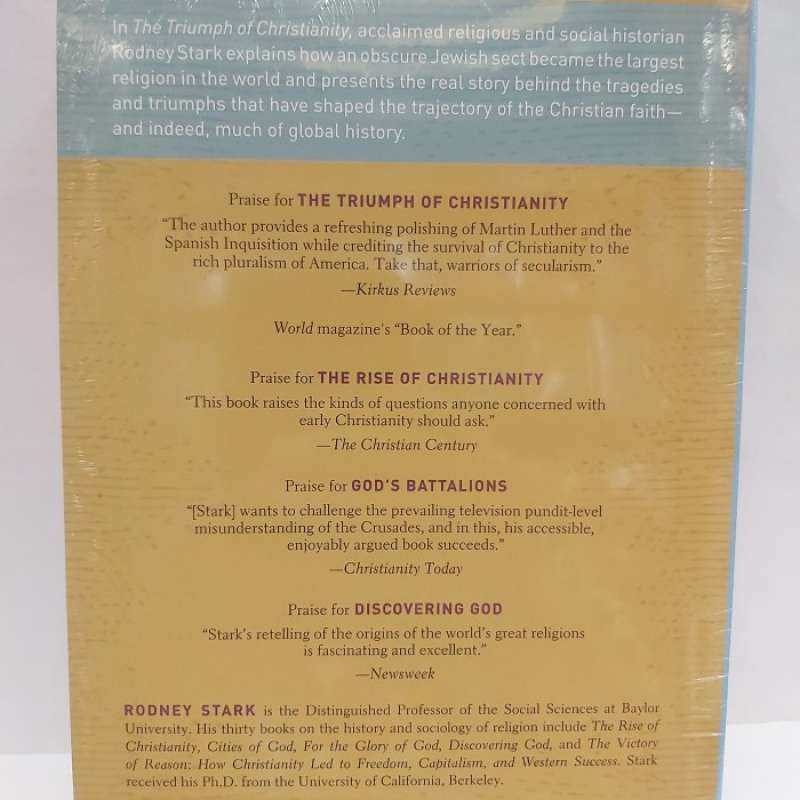 Jual Buku Import The Triumph Of Christianity By Rodney Stark Di Seller ...