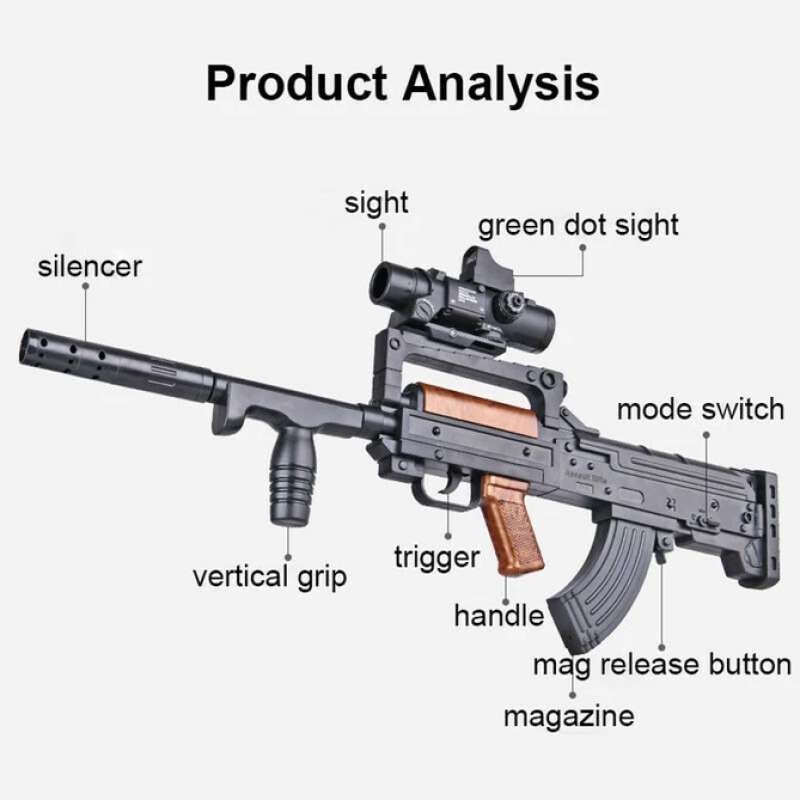 Jual Toy Gun Gel Blaster Groza Pubg Water Gel Gun Wgg Di Seller ...