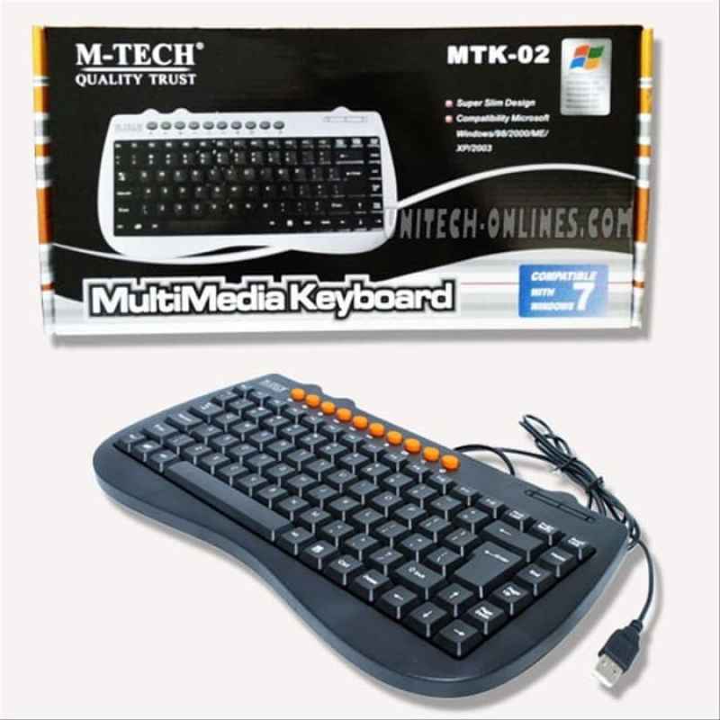 Jual Keyboard Mini Kabel USB Key External Kecil Mungil Simple di Seller ...