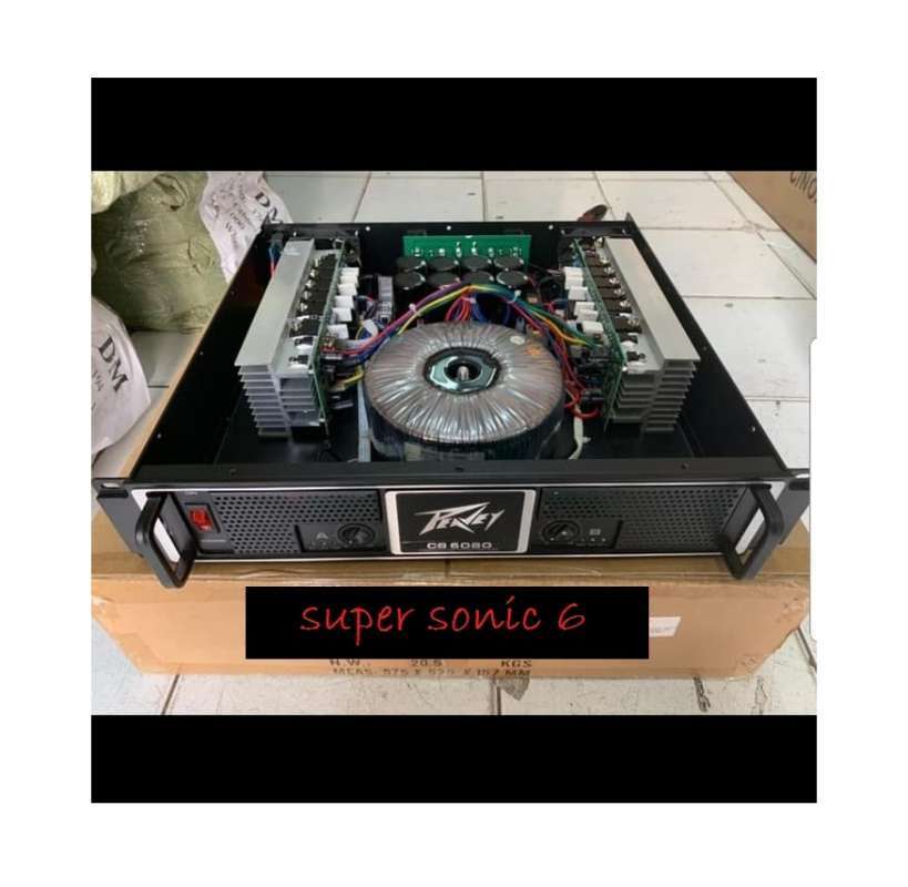 Jual Power Amplifier Peavey Cs6080/cs 6080 Di Seller Super Sonic 6 ...