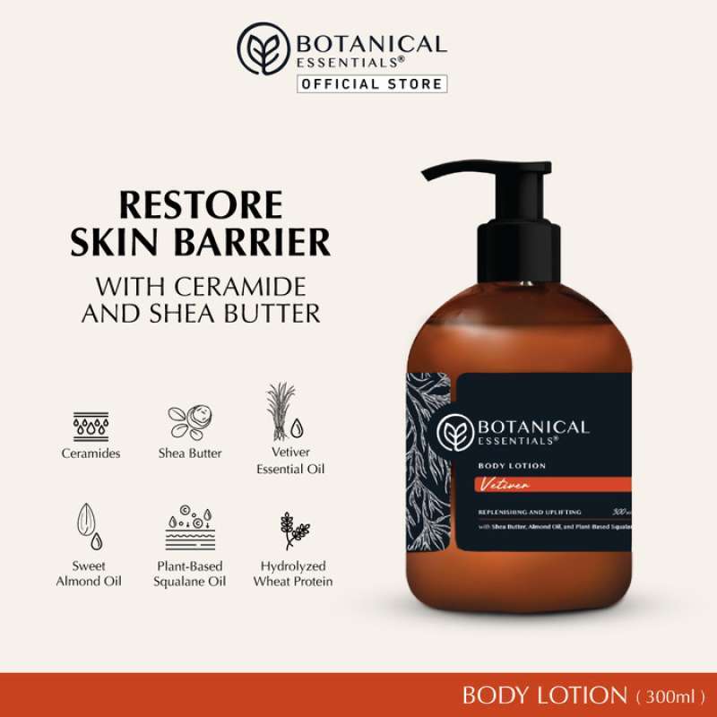 Promo Botanical Essentials - Body Lotion VETIVER 300ml Diskon 33% di ...