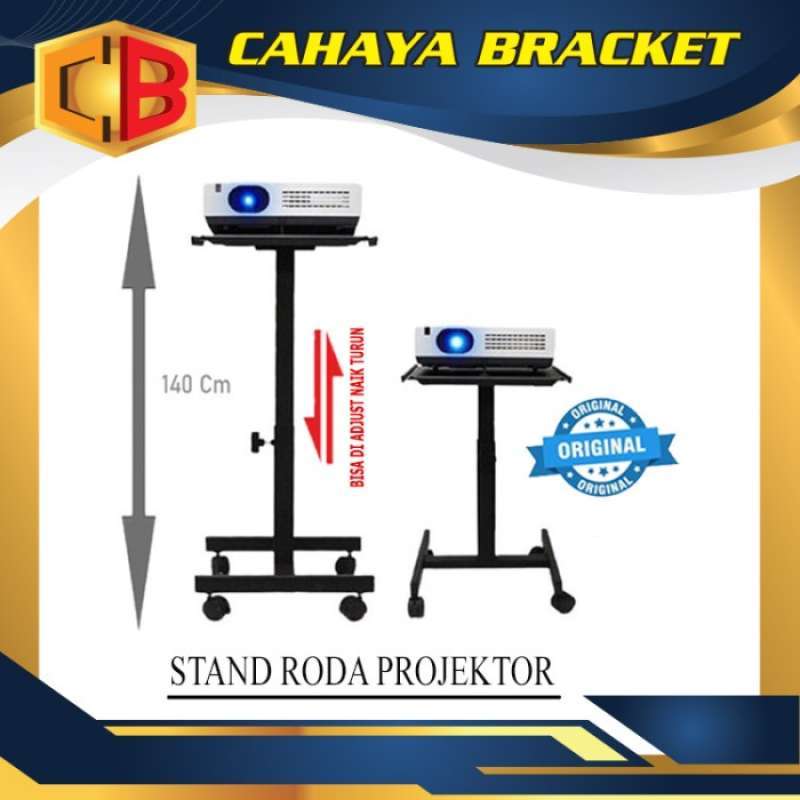 Jual Stand Roda Meja Proyektor Dan Meja Leptop-projektor Presentasi Di ...