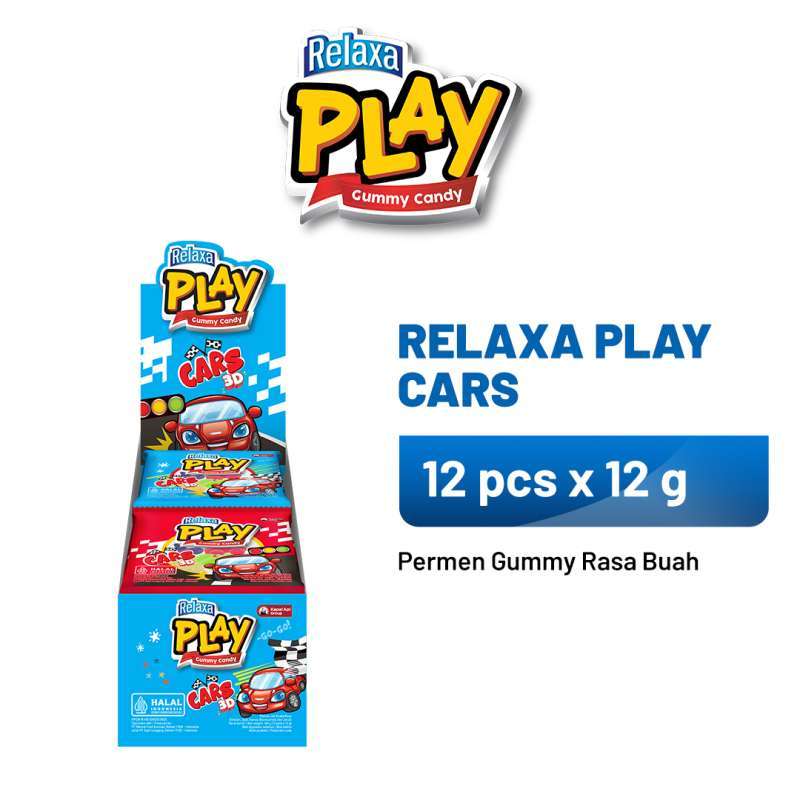 Promo Relaxa Play Cars Box 12 X 12 Gr Diskon 15% Di Seller Kapal Api ...