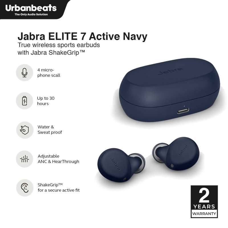 Promo Jabra Elite 7 Active True Wireless Earbuds Diskon 29% Di Seller ...