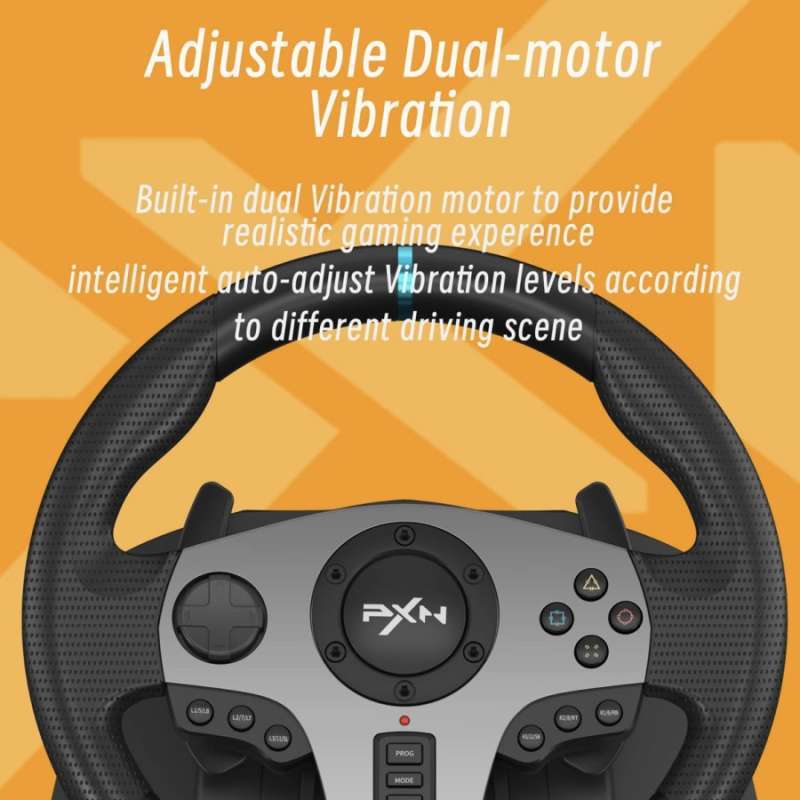 Jual Stir PXN V9 Steering Wheel Plus Clutch Shifter Sejenis Logitech ...