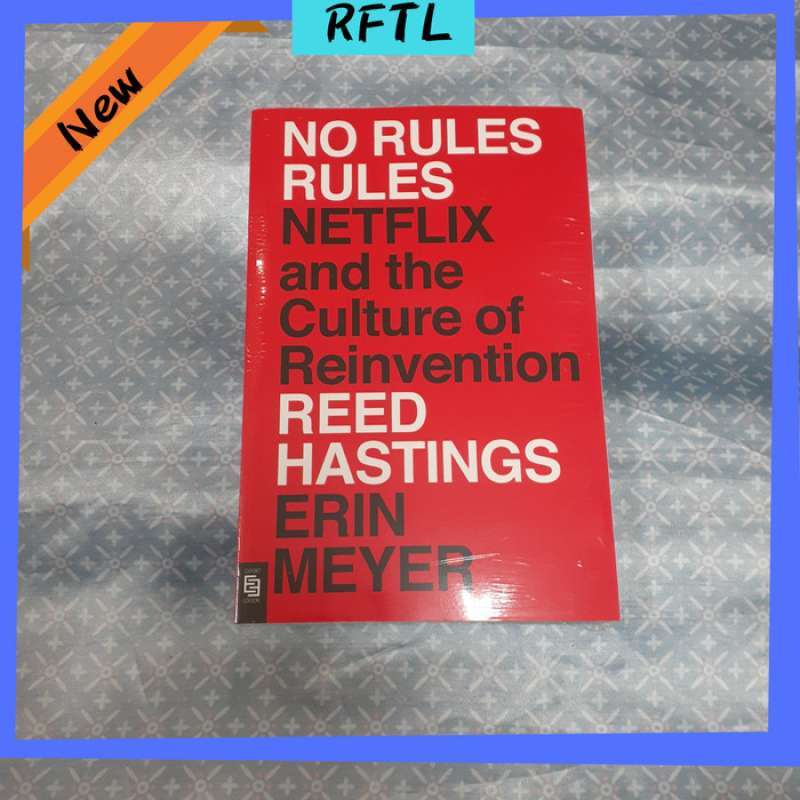 Jual Book Import No Rules Rules Netflix And Culture Of Reinvention Di ...