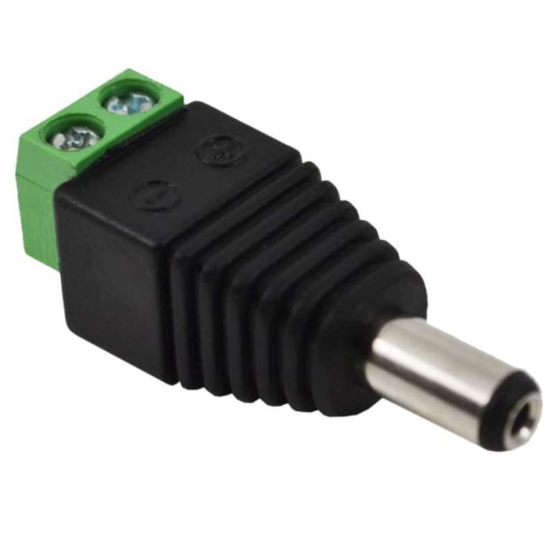 Jual Jack DC Male Connector Power Jack DC Cctv Male Konektor Power Cctv ...