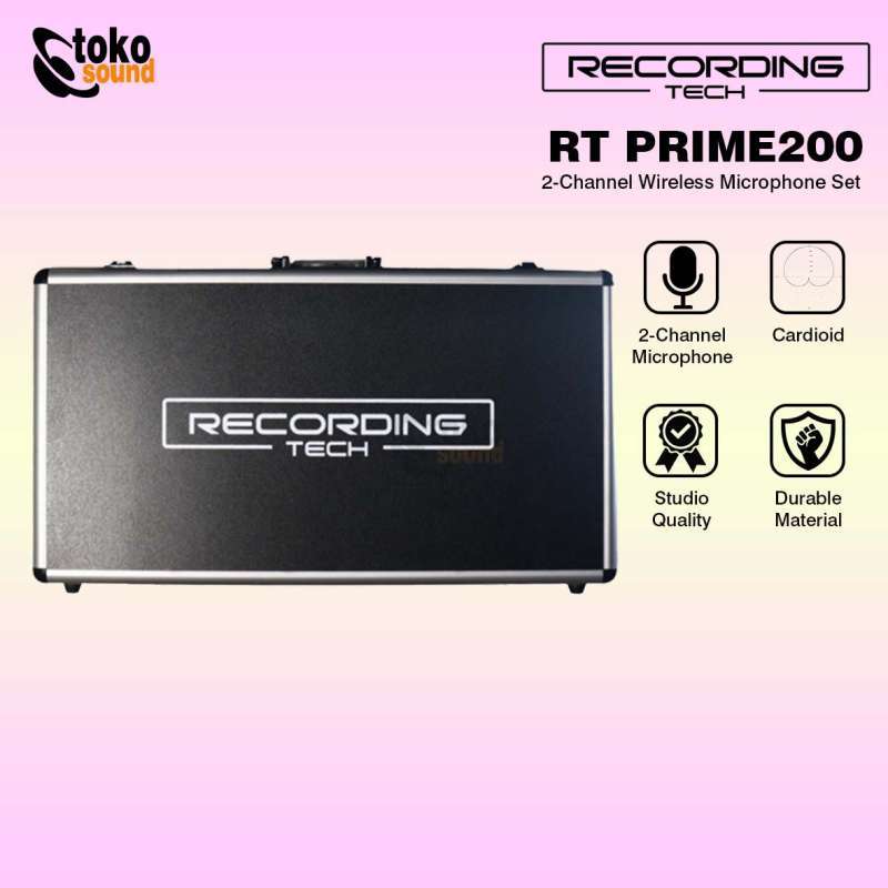 Jual Microphone Wireless Recording Tech Original, Murah & Diskon Juni ...
