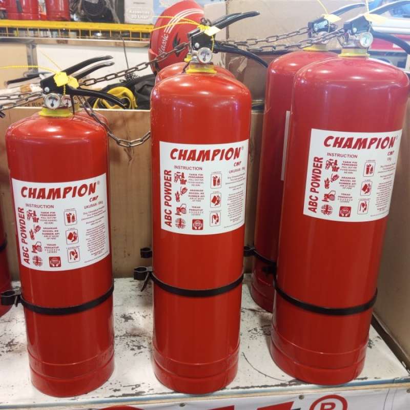 Jual APAR CHAMPIONS 5 KG / TABUNG APAR PEMADAM API RINGAN POWDER di ...