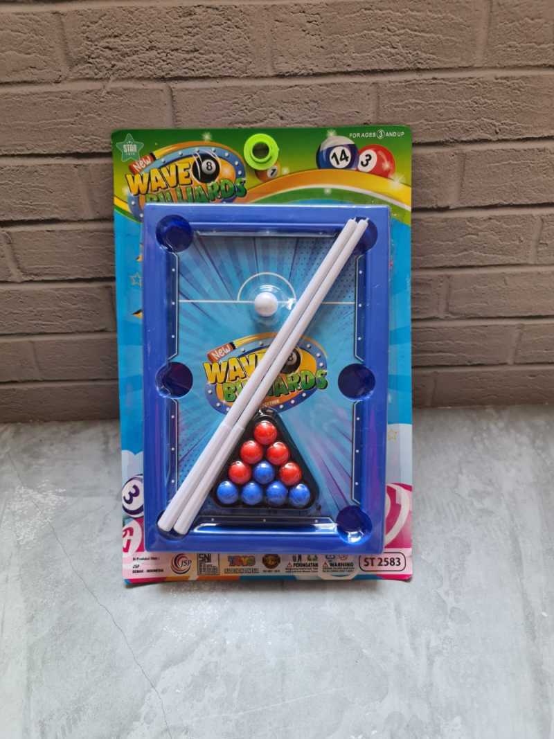 Promo Wave Billiard St 2583 Permainan Papan Meja Billiard Mini Game ...