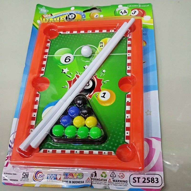 Promo Wave Billiard St 2583 Permainan Papan Meja Billiard Mini Game ...