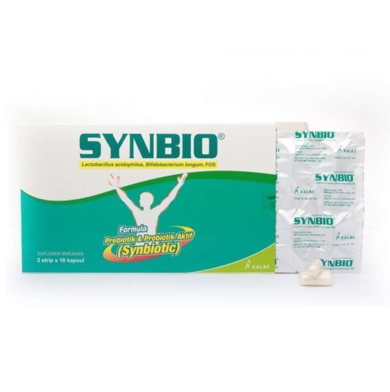 Promo WHS - Kalbe Synbio [3 Strip x 10 Kapsul] Diskon 7% di Seller ...
