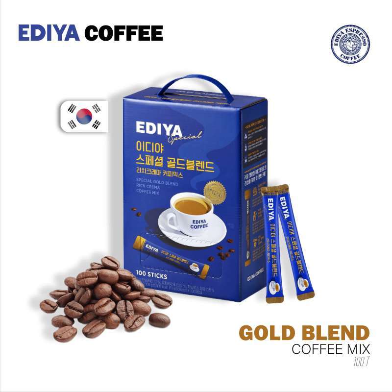 Jual Ediya Special Gold Blend Coffee Mix 100 T X 11.5 G Di Seller ...