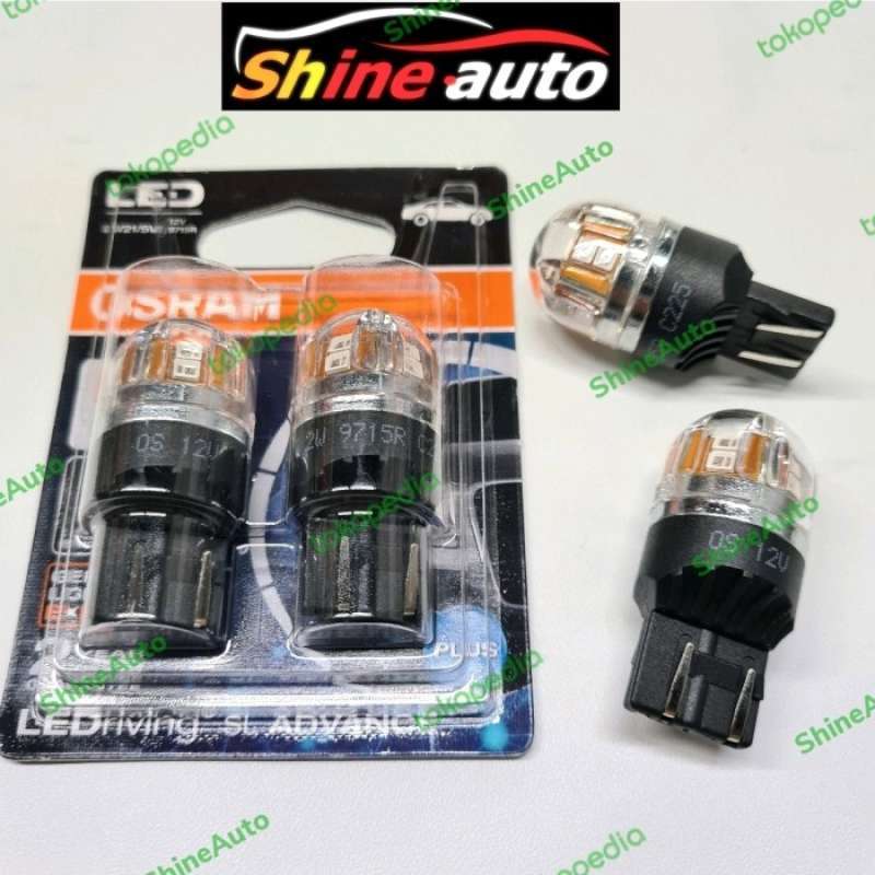 Promo LED Lampu Rem T20 Osram LED Driving SL ADVANCE 12V W21/5W 9715R ...