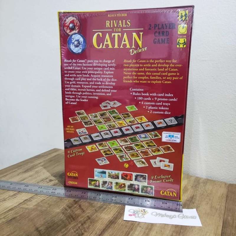 Jual Rivals For Catan Deluxe 2-player Card Board Game Di Seller Mekuya ...