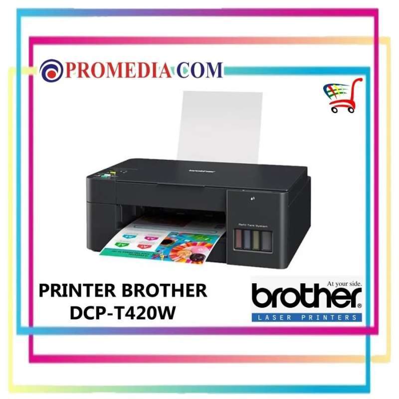 Jual Printer Brother Wireless Ink Tank T420w Dcp-t420w All In One Di ...