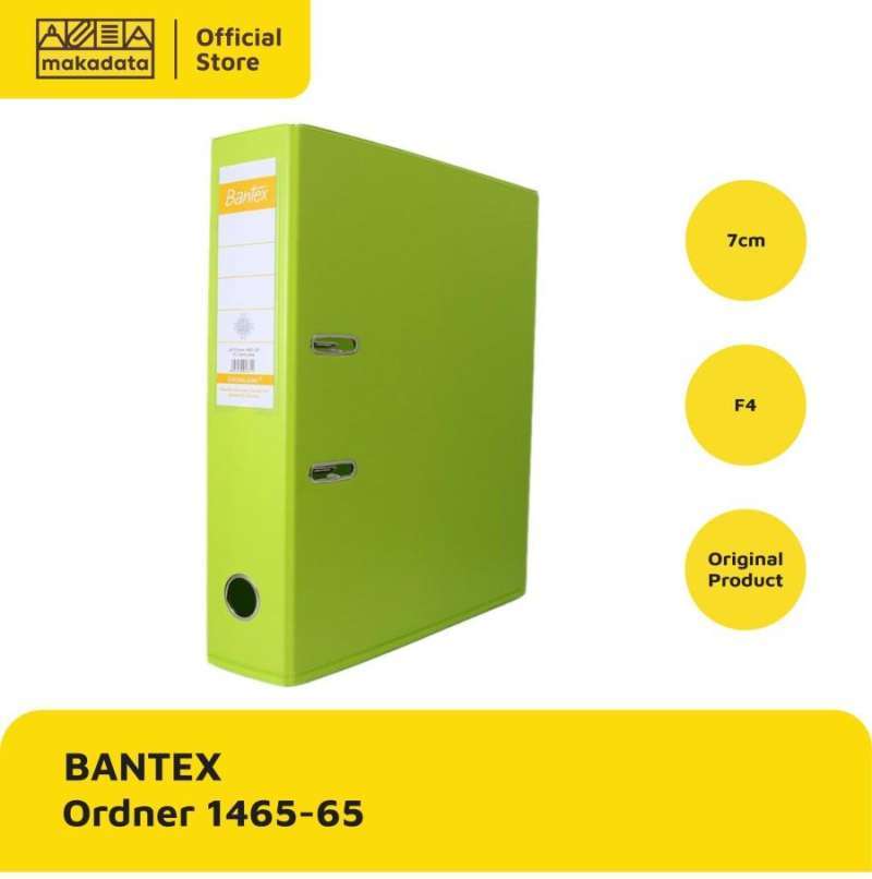 Jual Ordner Bantex Folio 1465 7cm Warna Lime Di Seller Makadata Manukan ...